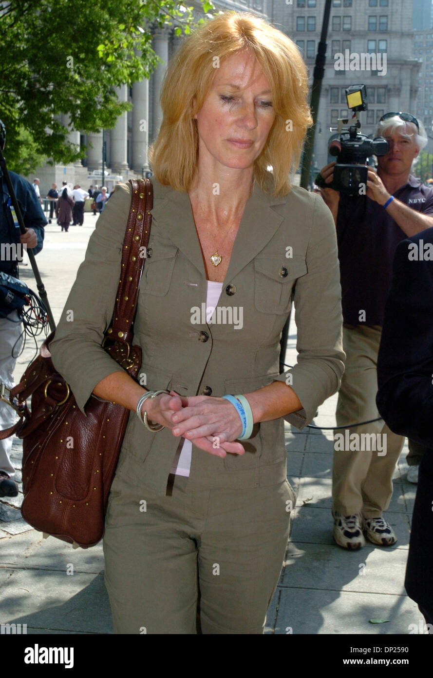 May 17, 2006; Manhattan, NY, USA; ELIZABETH ANN TWITTY exits Manhattan ...