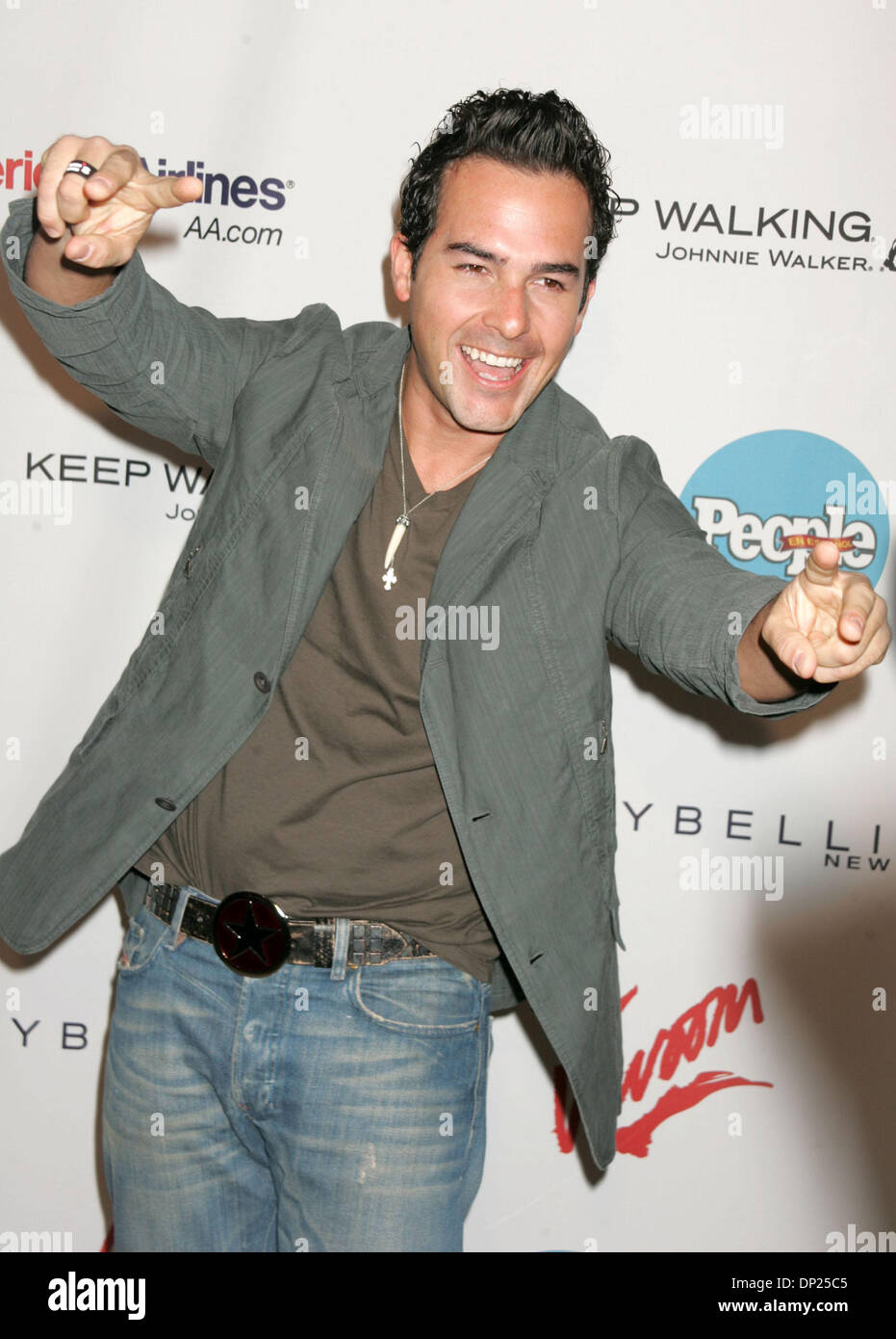 May 17, 2006; New York, NY, USA; Actor JOSE ANGEL LLAMAS at the ...