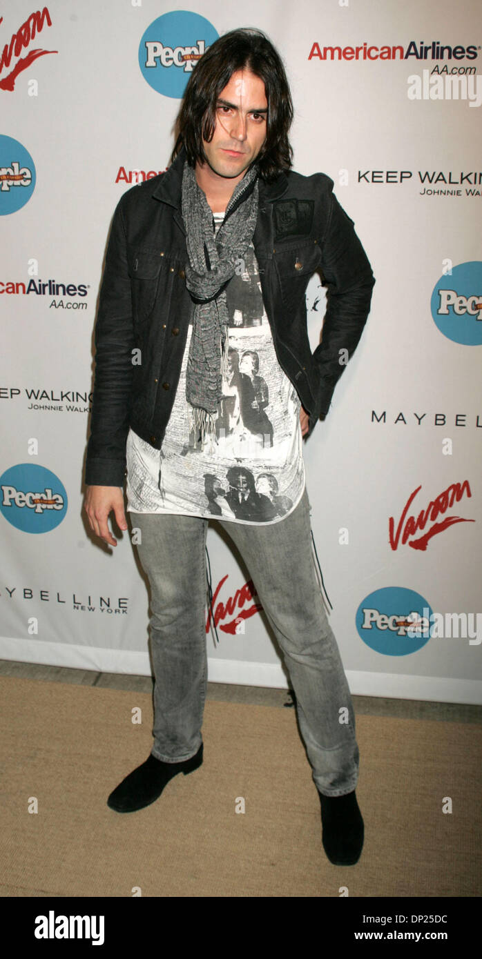 May 17, 2006; New York, NY, USA; Singer DIEGO GARCIA at the arrivals of ...