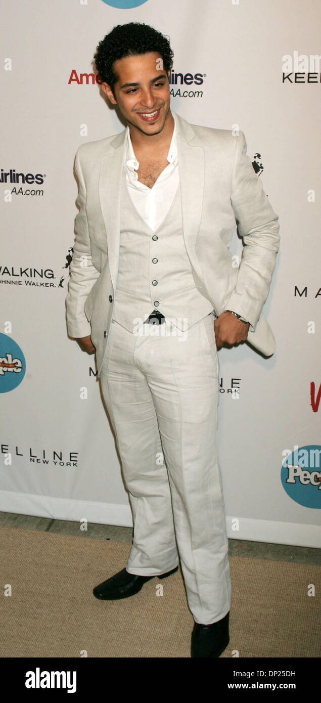 May 17, 2006; New York, NY, USA; Singer MARIO VASQUEZ at the arrivals ...