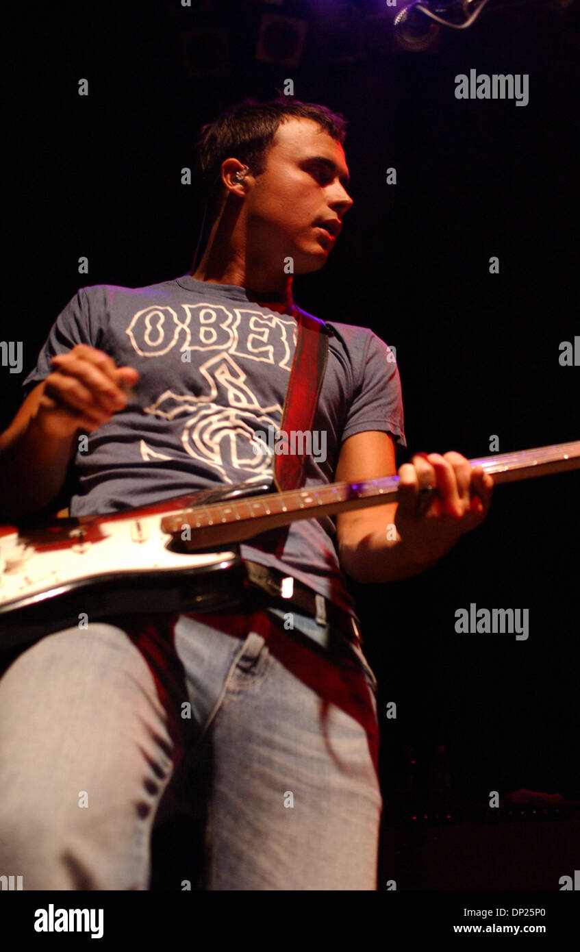 May 17, 2006; Norfolk, Virginia, USA; Denver based alternative pop band ...