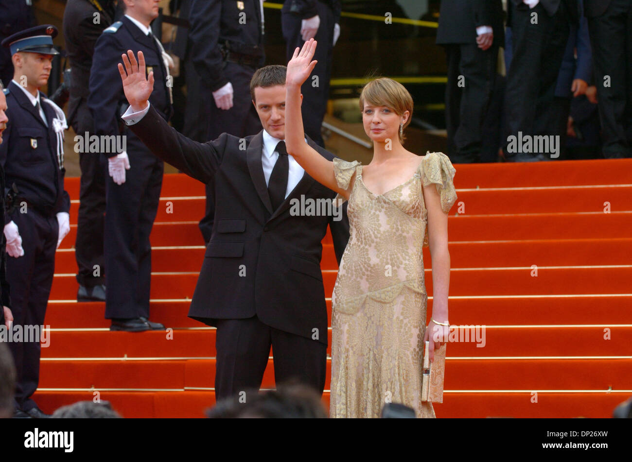 May 18, 2006; Cannes, FRANCE; PADRAIC DELANEY & ORLA FITZGERALD at the ...