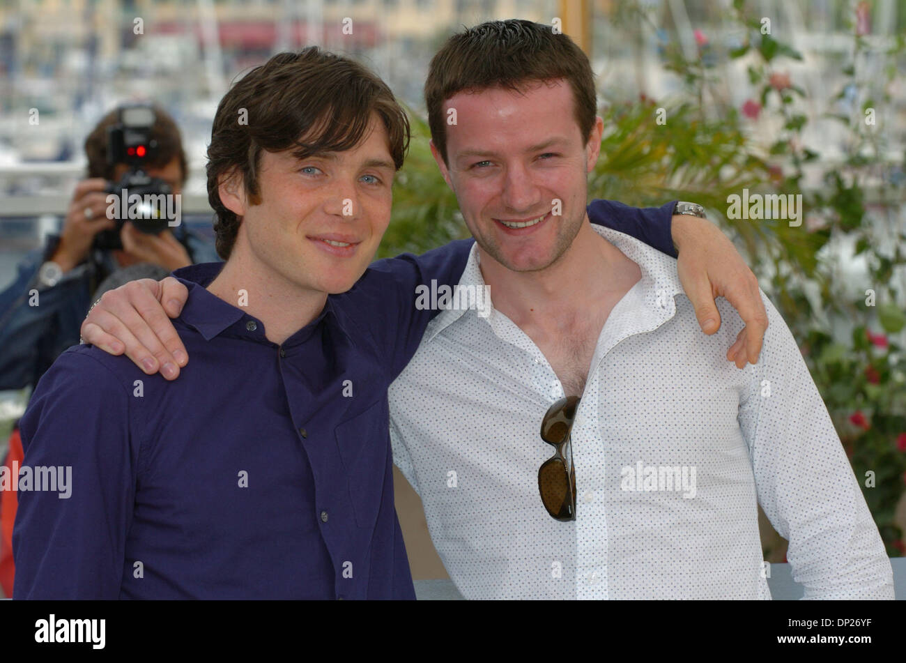 May 18, 2006; Cannes, FRANCE; CILLIAN MURPHY and PADRAIC DELANEY at the ...