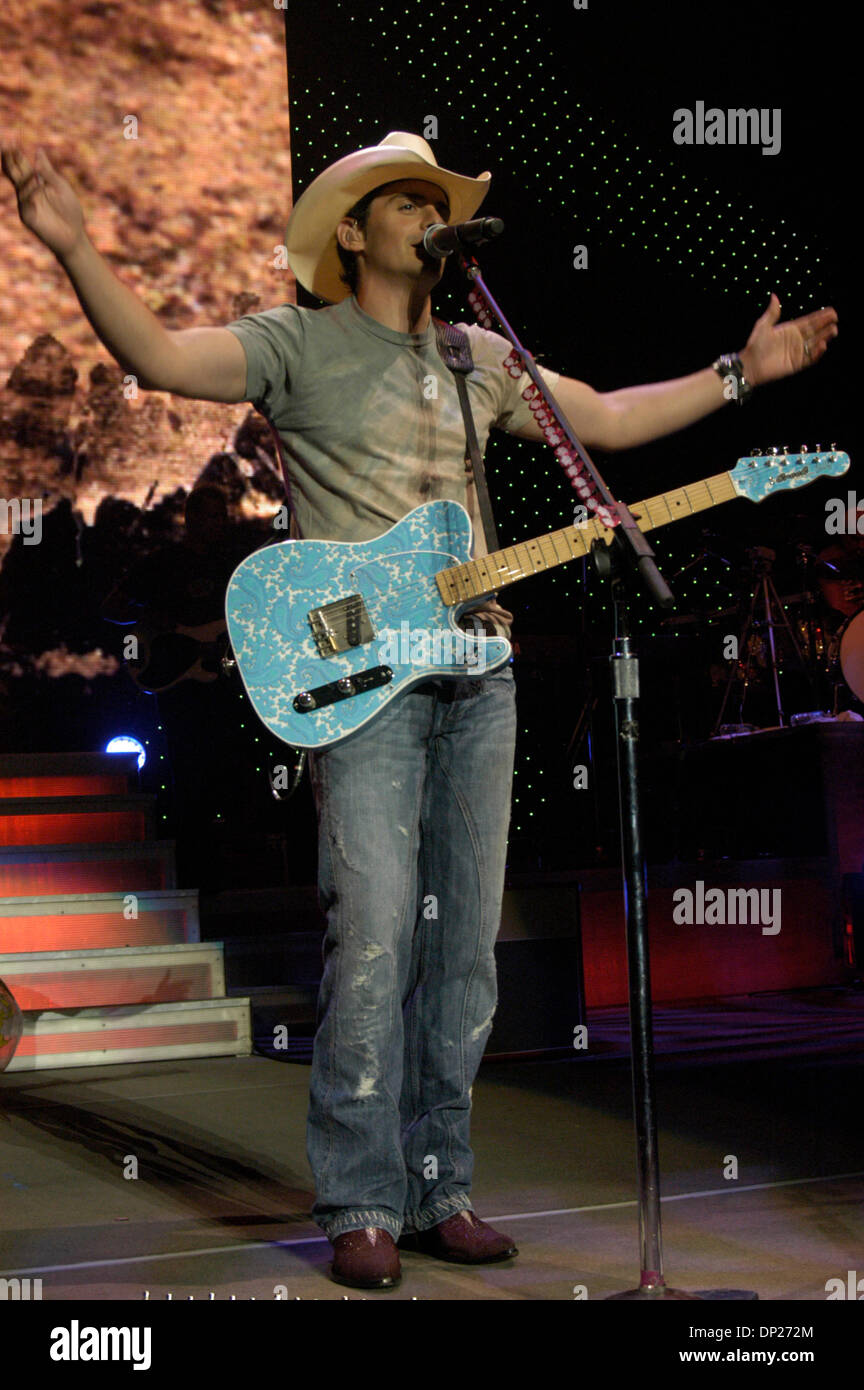 May 19, 2006; Ojai, CA, USA; Country singer and guitar player BRAD ...