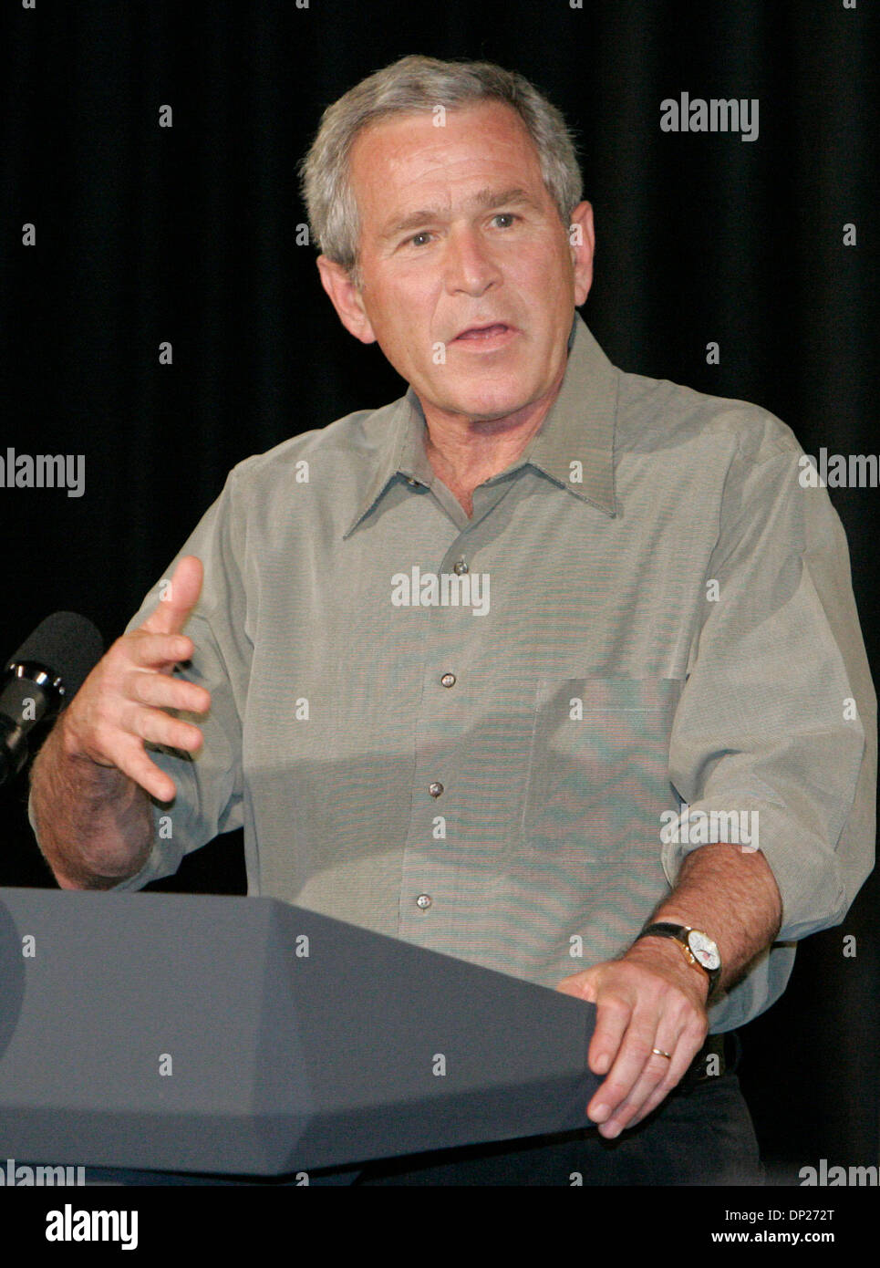 May 19, 2006; Yuma, AZ, USA; President of the United States GEORGE W ...