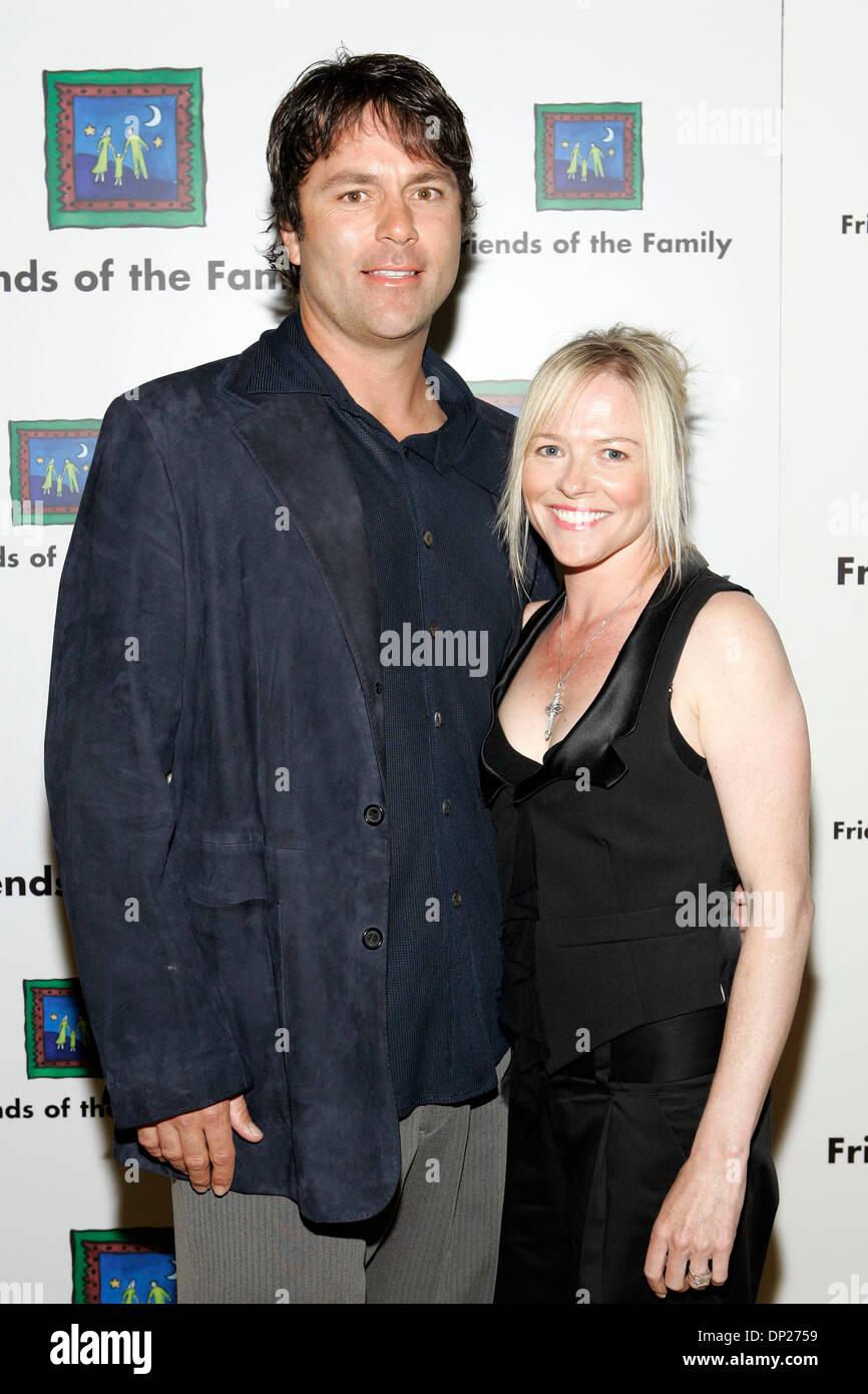 May 19, 2006; Beverly Hills, CA, USA; Former Dodger TODD ZIELE and ...