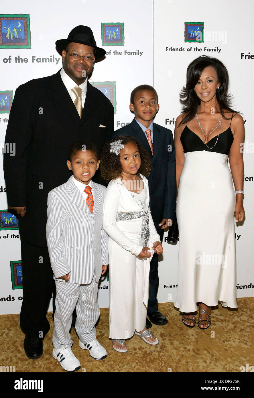 May 19, 2006; Beverly Hills, CA, USA; JIMMY JAM and family during ...