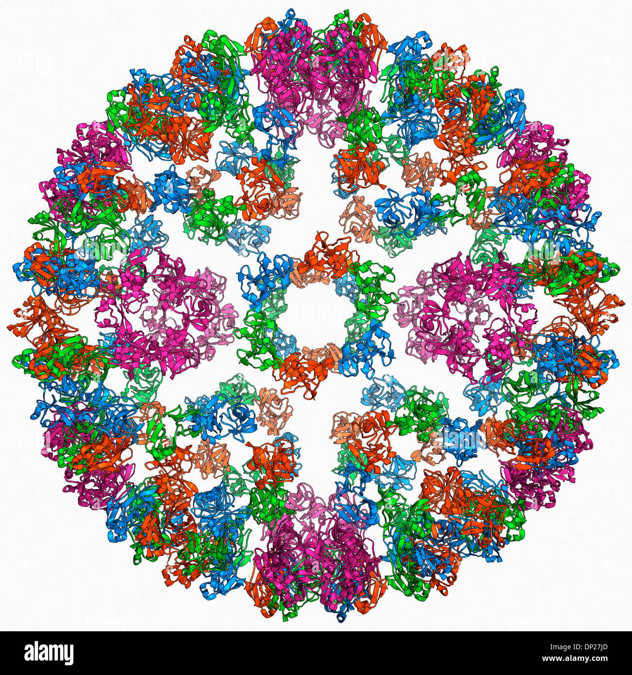 Icosahedral virus capsid hi-res stock photography and images - Alamy