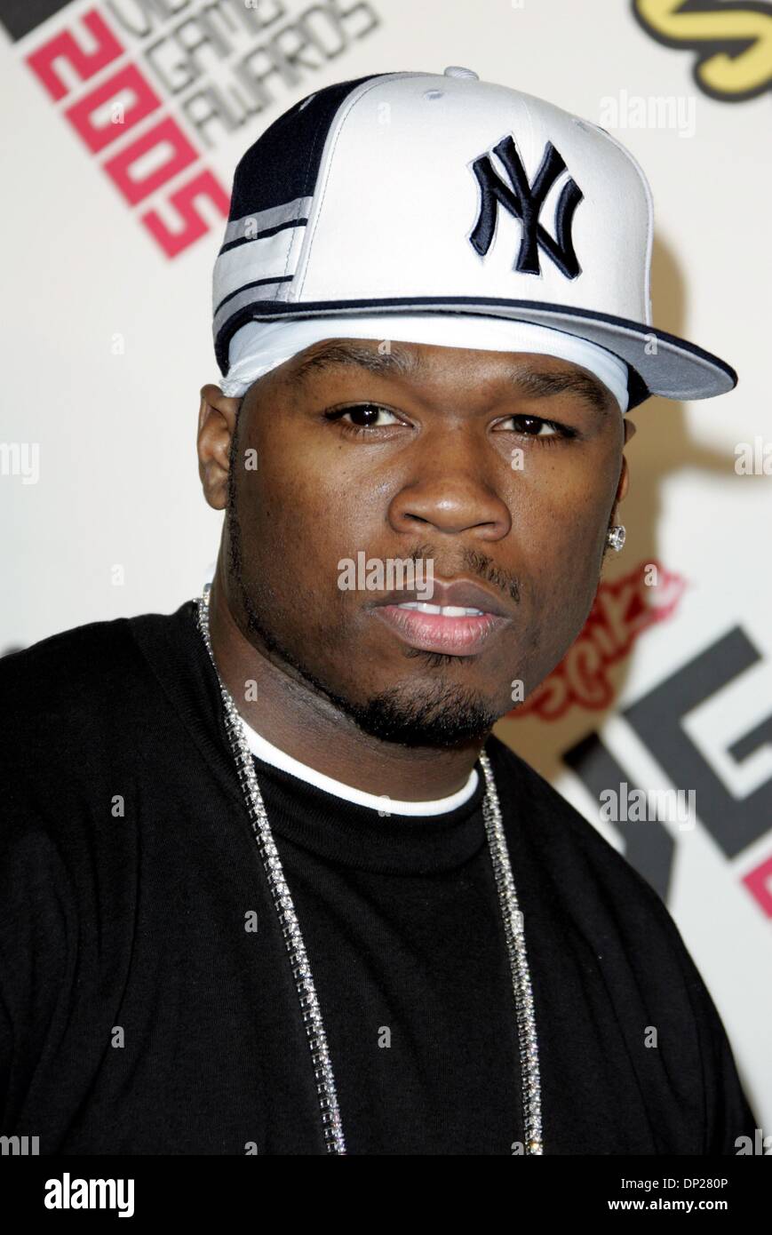 Jan. 10, 2006 - Gibson Amphitheatre, LOS ANGELES, USA - 50 CENT.SINGER ...