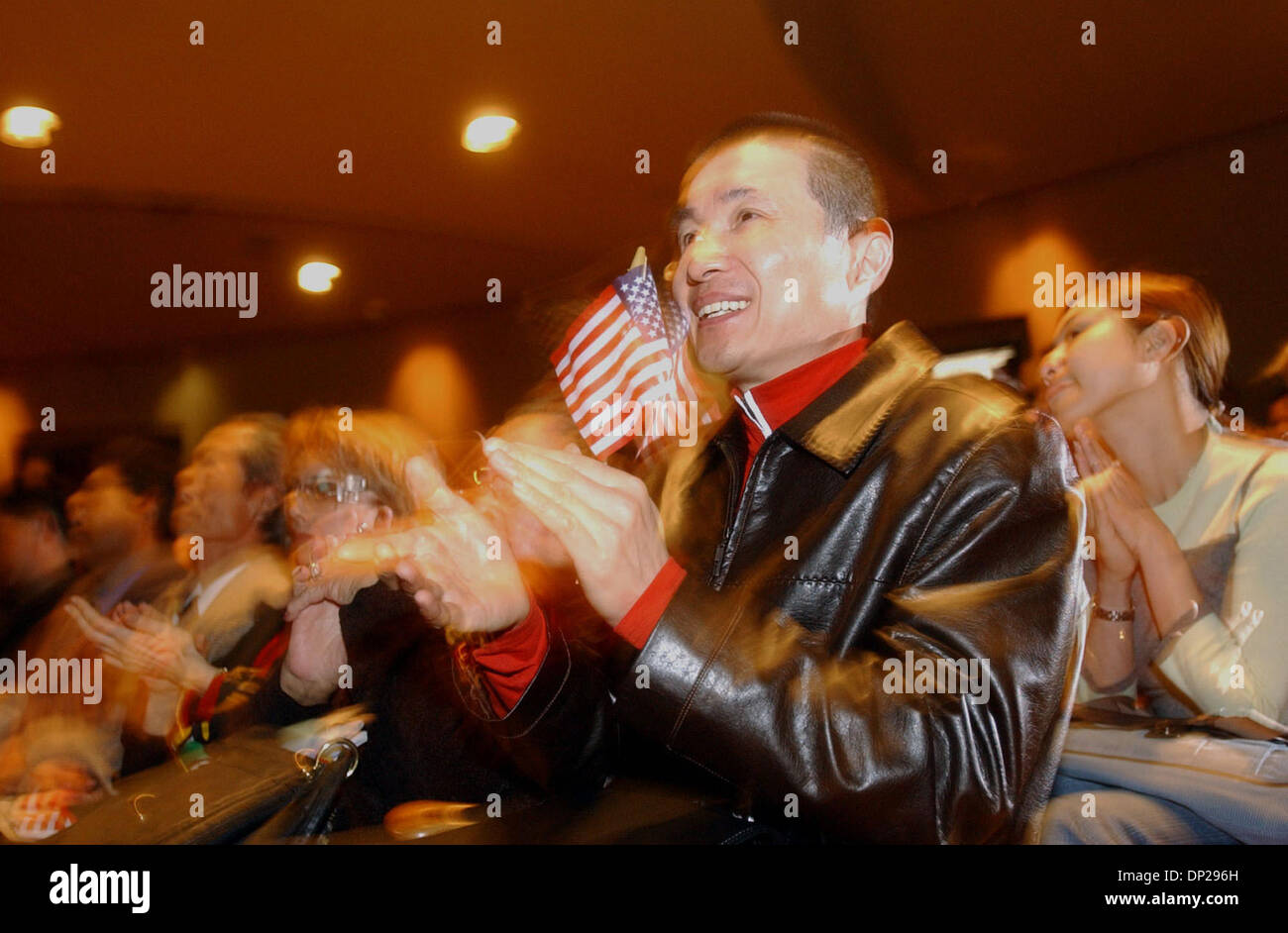 May 23, 2006; San Francisco, CA, USA; Liu Wei Guo, from China, applauds ...