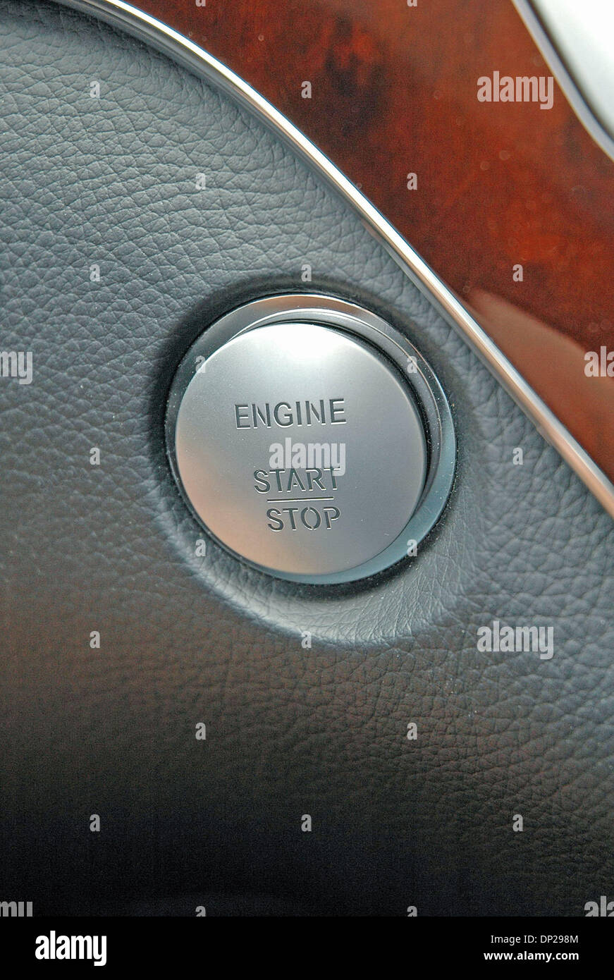 May 23, 2006; Los Angeles, CA, USA; Big aluminum Start and Stop button ...