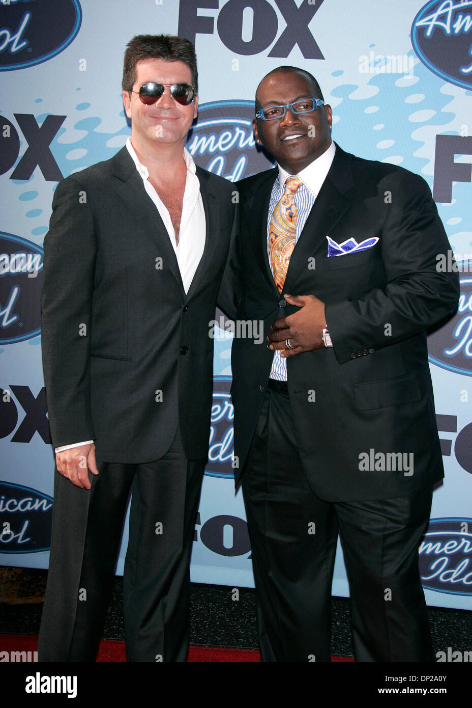 May 24, 2006; Hollywood, California, USA; Judges SIMON COWELL & RANDY ...
