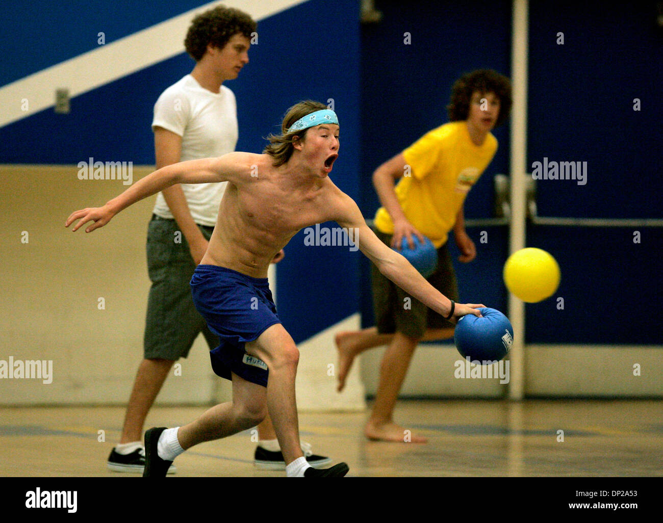 May 24, 2006; La Mesa, CA, USA; Grossmont High School students BRANDON ...