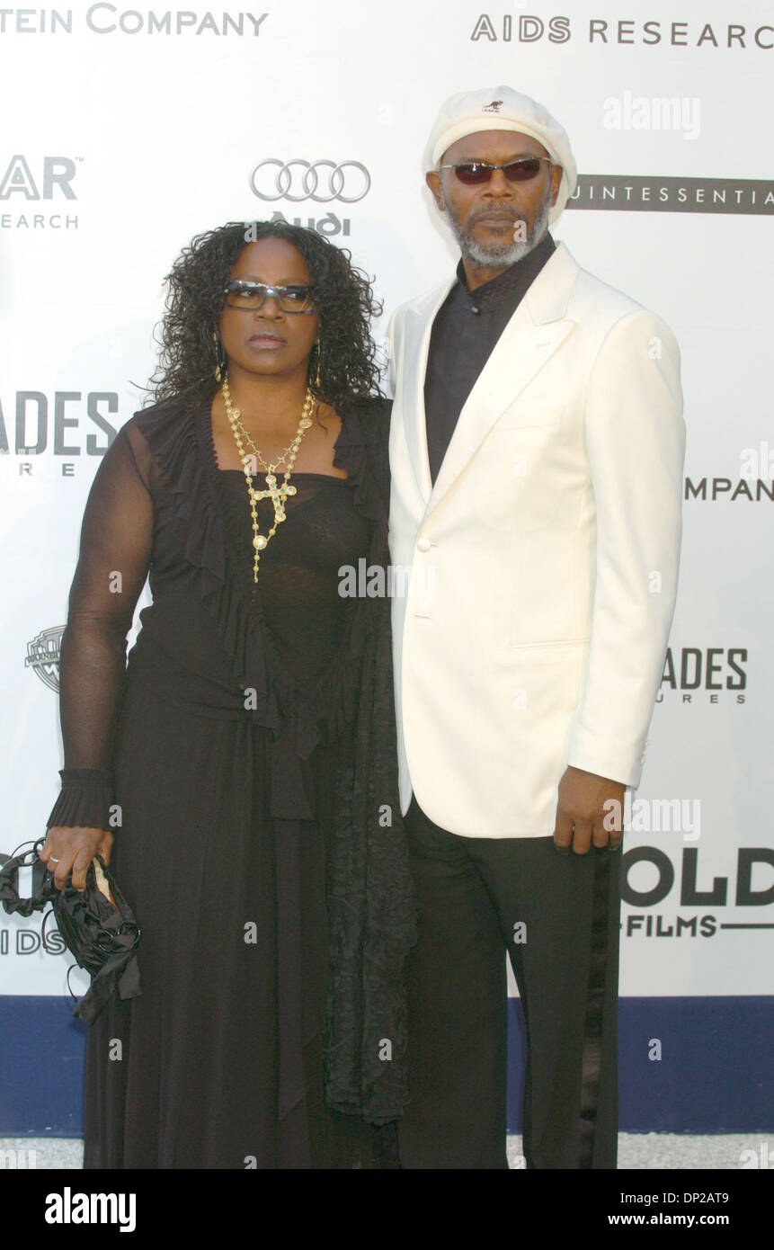 May 25, 2006; Mougins, FRANCE; LATANYA RICHARDSON-JACKSON and SAMUEL L ...