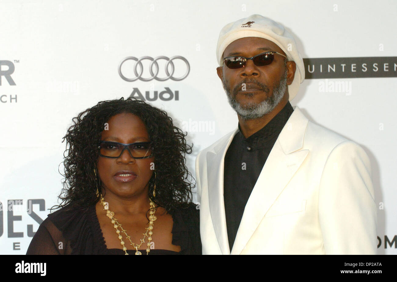 May 25, 2006; Mougins, FRANCE; LATANYA RICHARDSON-JACKSON and SAMUEL L ...