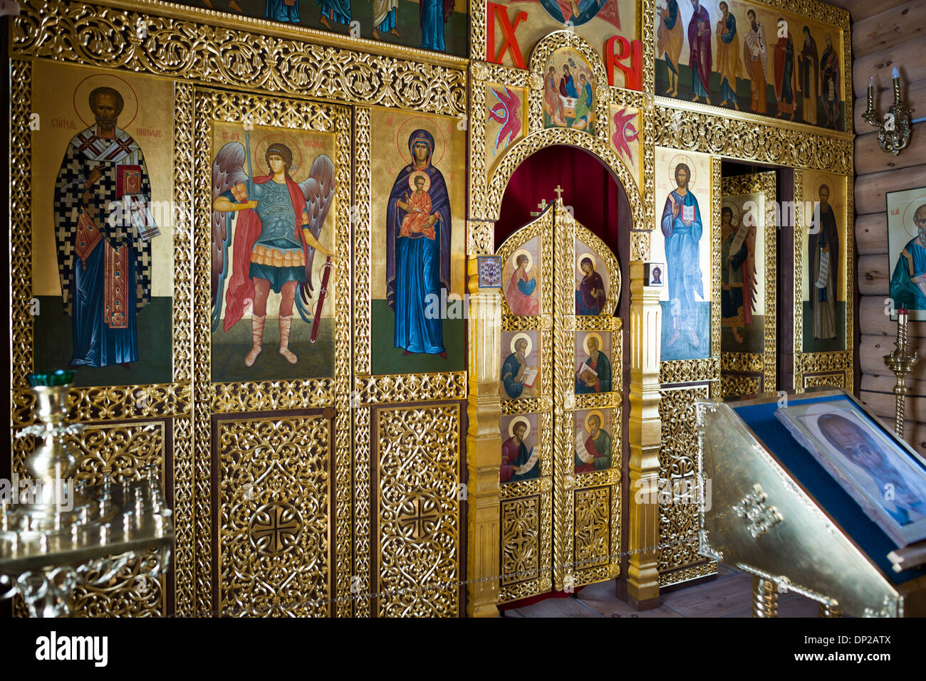 Russian Orthodox Iconostasis High Resolution Stock Photography and Images - Alamy