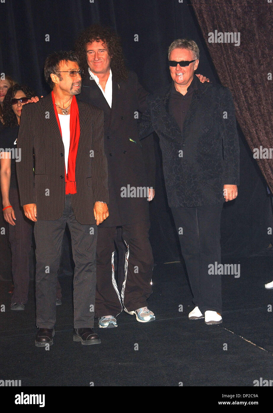 May 26, 2006; Las Vegas, NV, USA; BRIAN MAY, PAUL RODGERS & RODGER ...