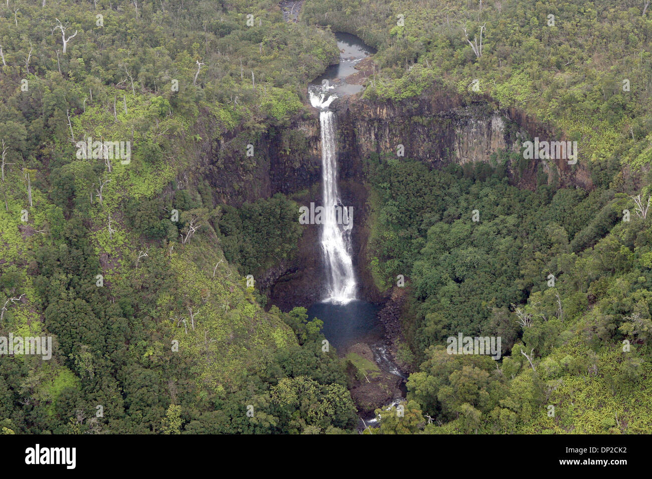 May 27, 2006; Kauai, HI, USA; A view of Manawaiopuna falls (nicknamed ...
