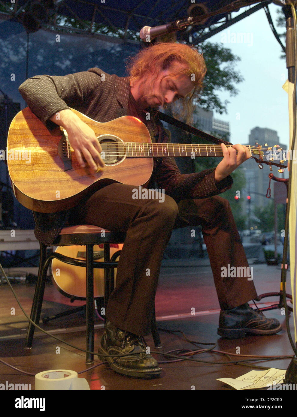 May 27, 2006; Raleigh, NC, USA; Musician TRAVIS MEEKS of the band Days ...