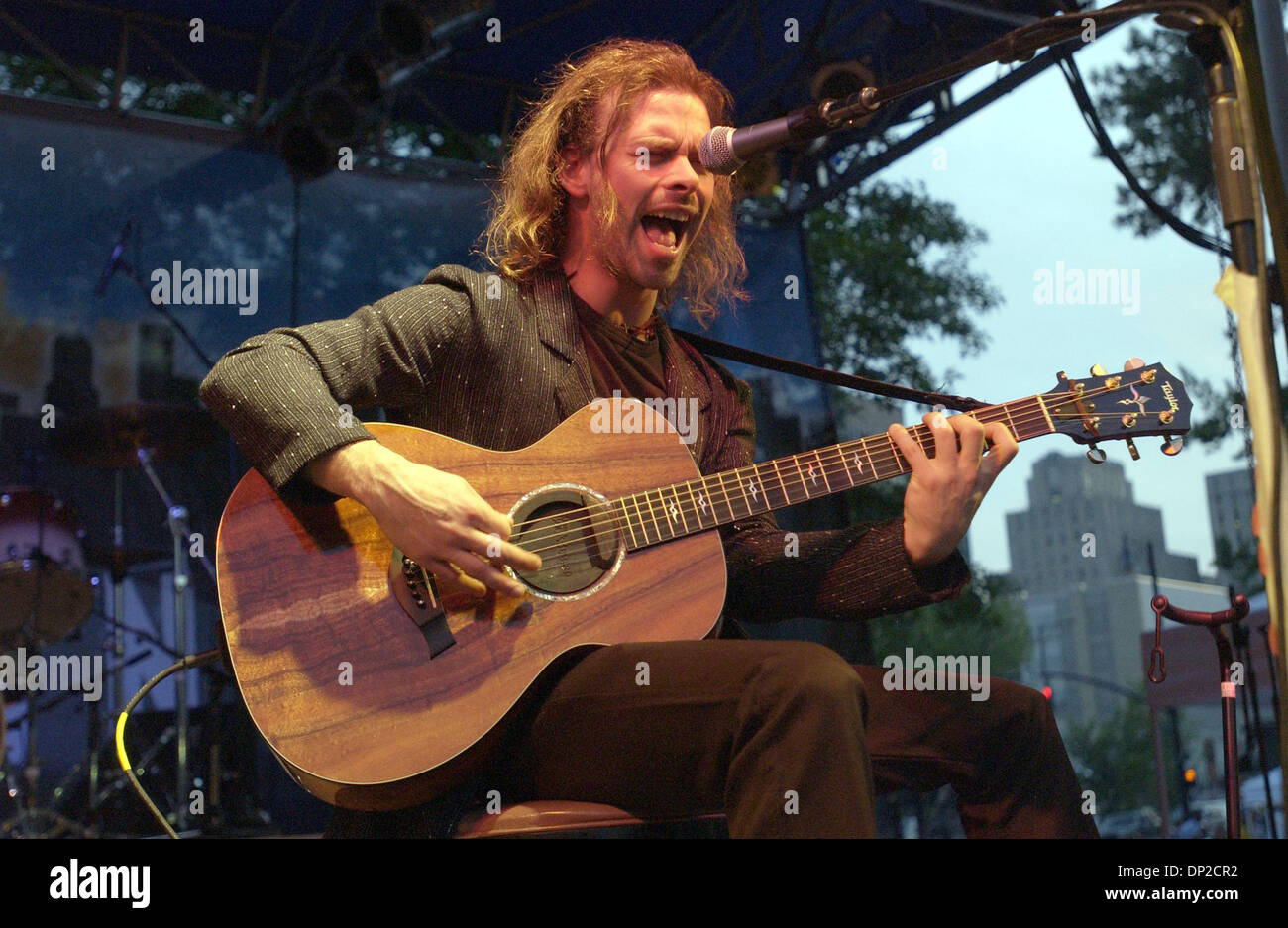 May 27, 2006; Raleigh, NC, USA; Musician TRAVIS MEEKS of the band Days ...