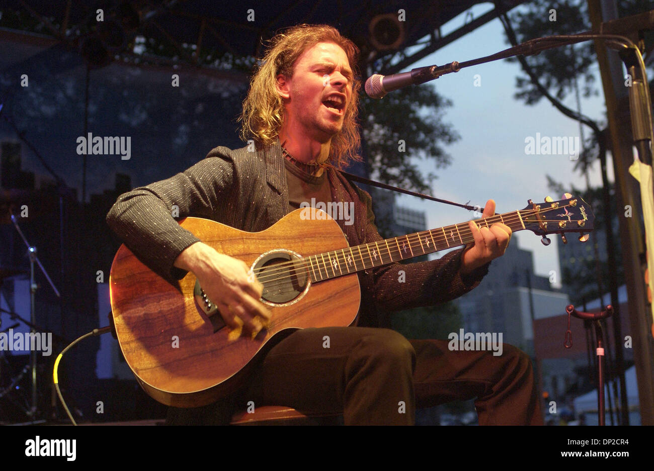 May 27, 2006; Raleigh, NC, USA; Musician TRAVIS MEEKS of the band Days ...