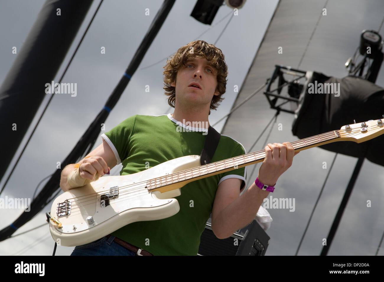 May 28, 2006; George, WA, USA; Sheffield, South Yorkshire band ARCTIC ...