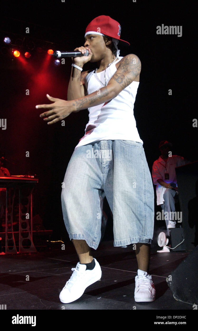 May 28, 2006; Fayetteville, NC, USA; Rap Artist 'LIL BOW WOW' performs ...