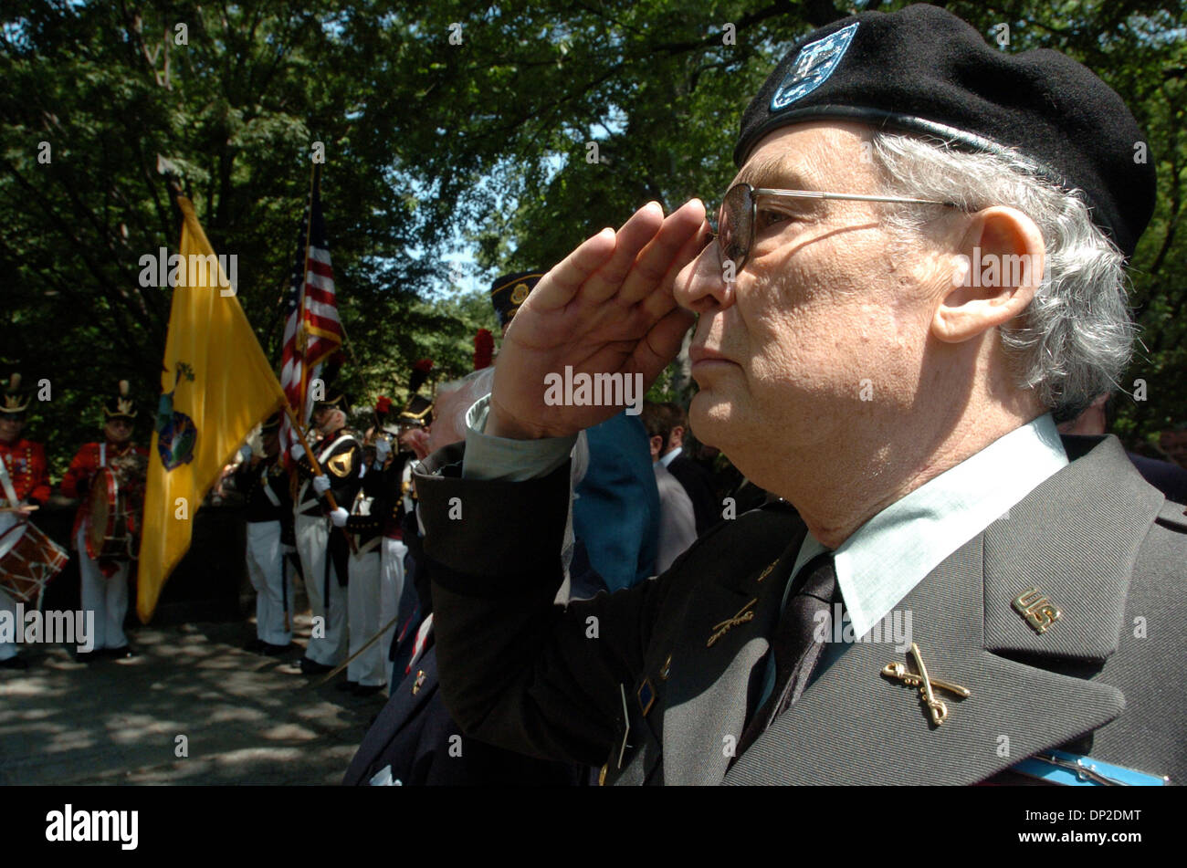 May 29, 2006; Manhattan, NY, USA; Veterans including Col DAVID L. DALVA ...