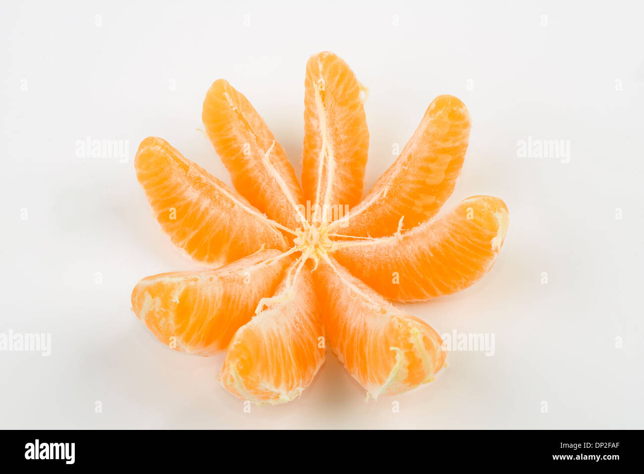 Many sweet peeled tangerines hi-res stock photography and images - Alamy