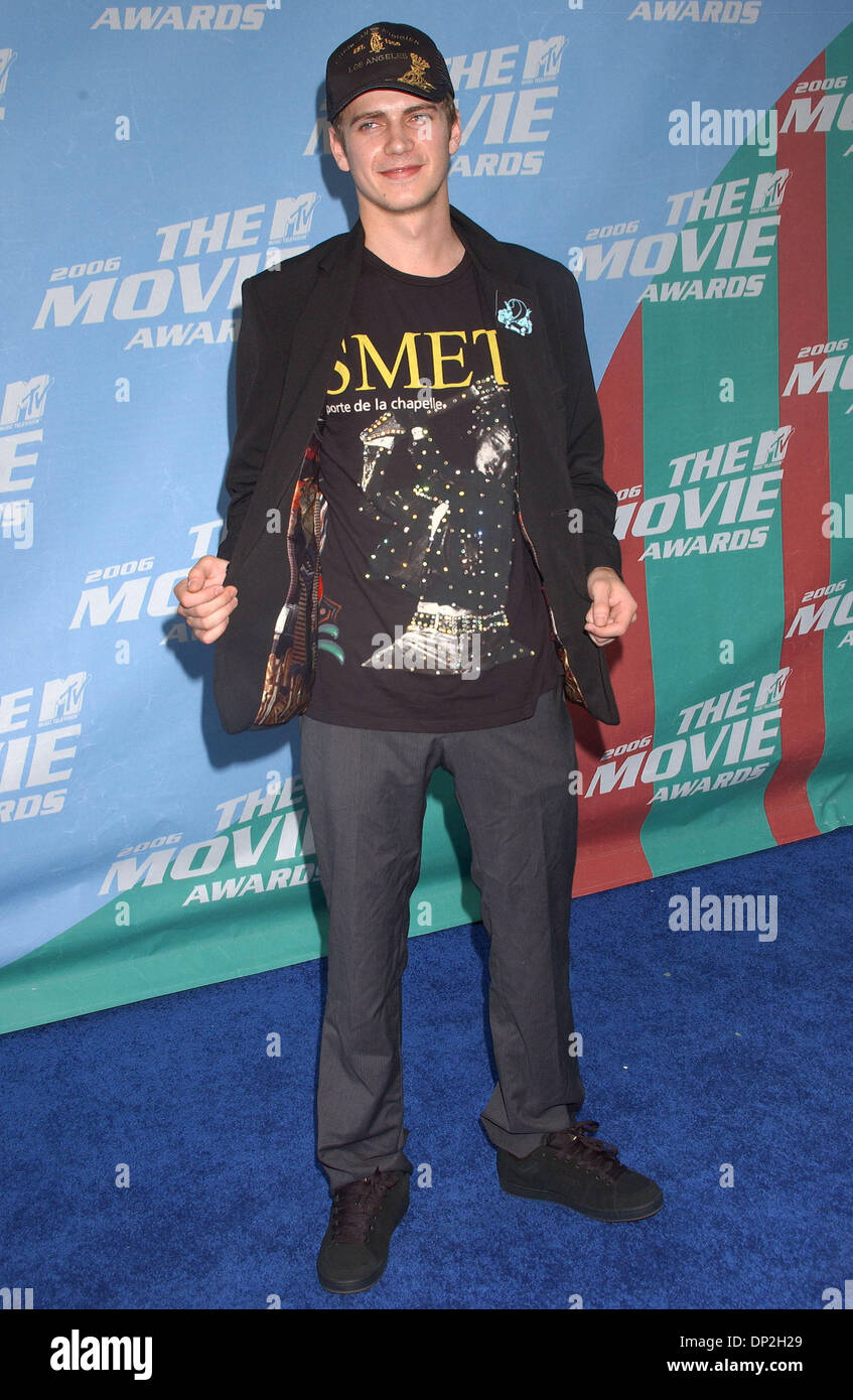 Jun 03, 2006; Los Angeles, CA, USA; Actor HAYDEN CHRISTENSEN at the ...