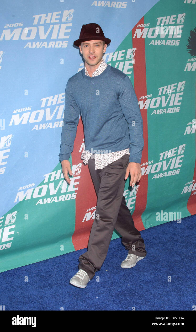 Jun 03, 2006; Los Angeles, CA, USA; SInger JUSTIN TIMBERLAKE at the ...