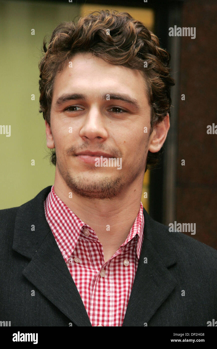 Jun 04, 2006; New York, NY, USA; Actor JAMES FRANCO at the arrivals for ...
