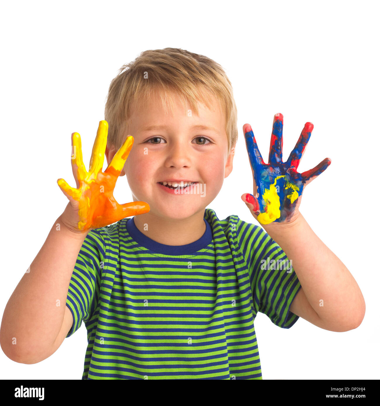 Finger painting hi-res stock photography and images - Alamy