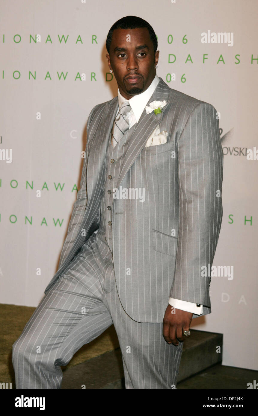 Jun 05, 2006; New York, NY, USA; SEAN COMBS at the 2006 CFDA Fashion ...