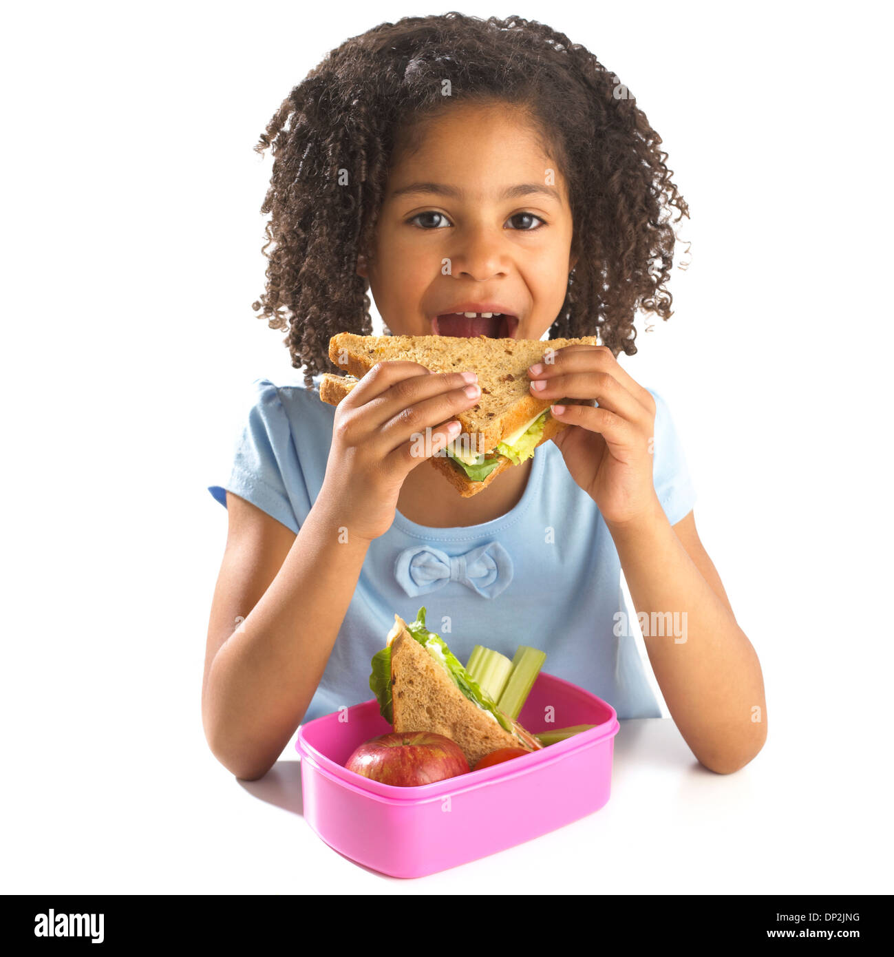 Healthy packed lunch Stock Photo - Alamy