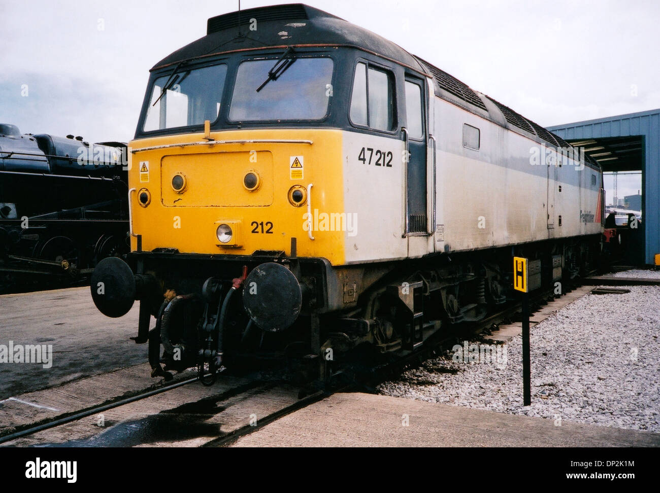 Freightliner Bush diesel engine Stock Photo - Alamy