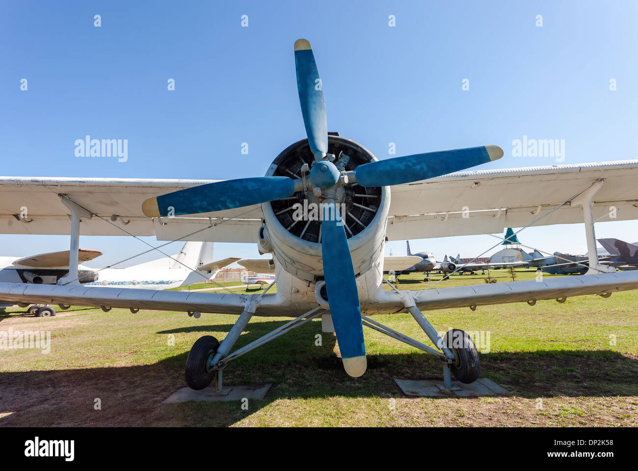The Antonov An-2 a Soviet mass-produced single-engine biplane Stock ...