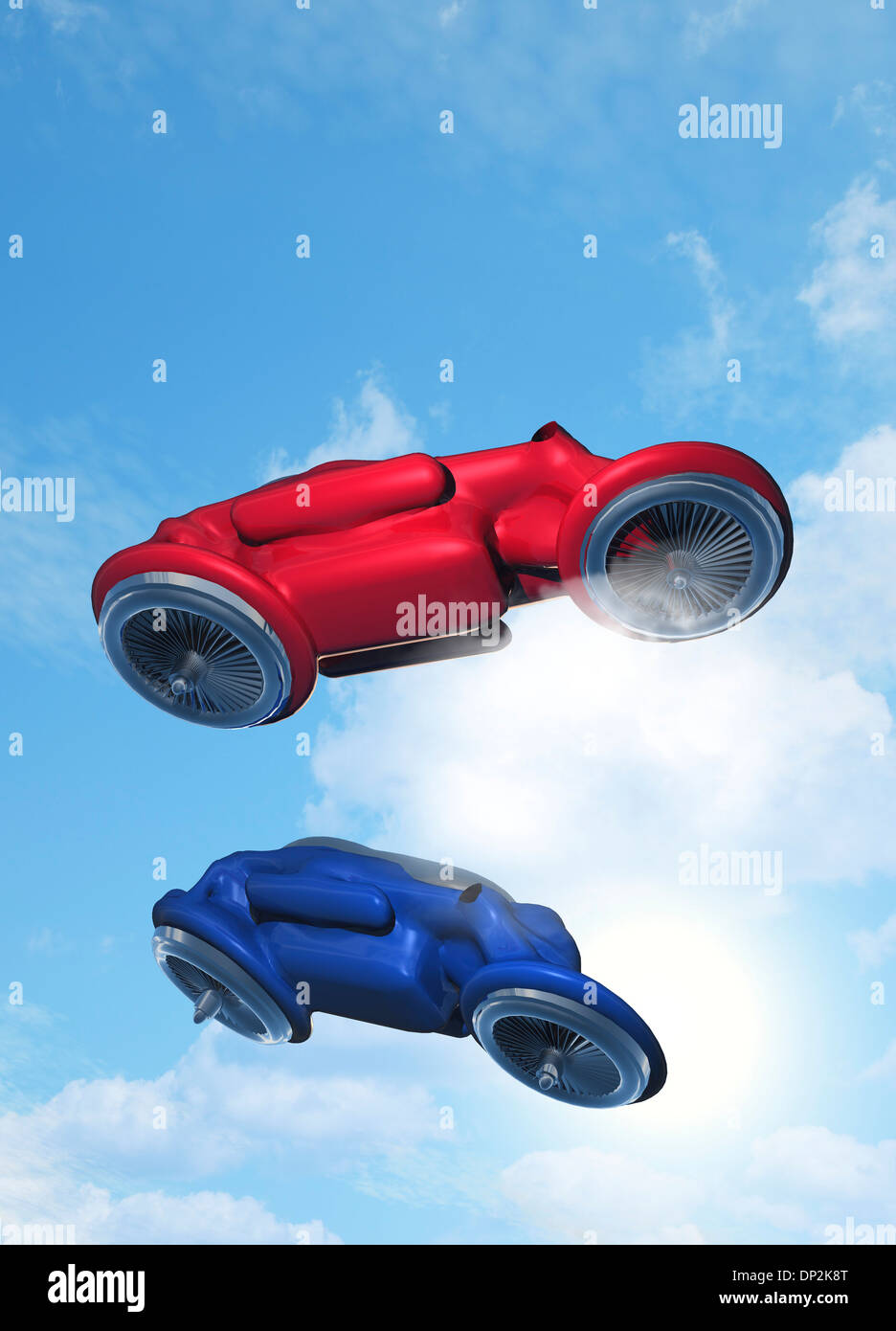 Flying cars hi-res stock photography and images - Alamy