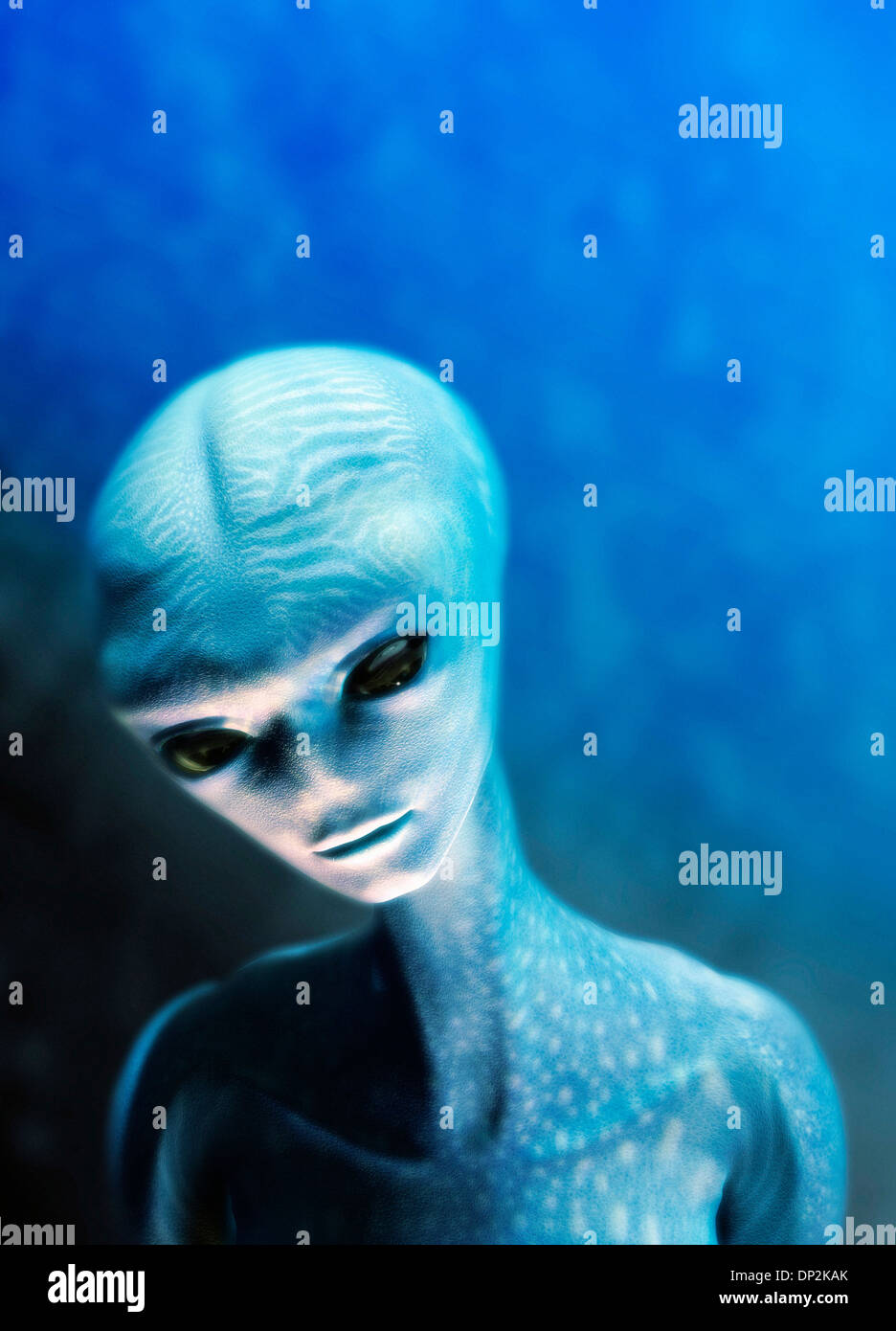 Alien blue hi-res stock photography and images - Alamy