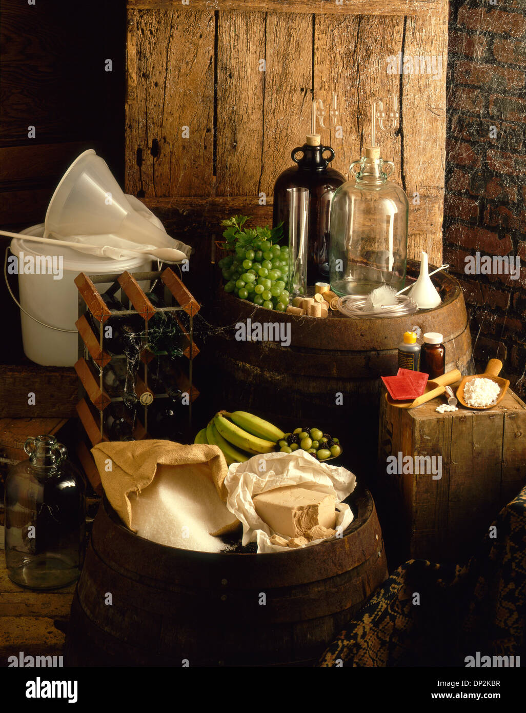 Amateur wine making hi-res stock photography and images - Alamy