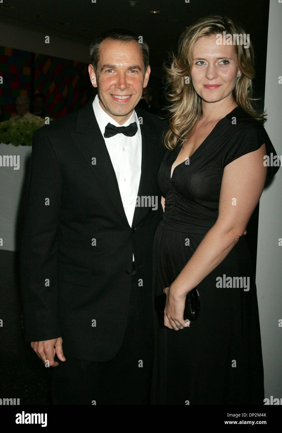 Jun 06, 2006; New York, NY, USA; Artist JEFF KOONS and JUSTINE KOONS at ...