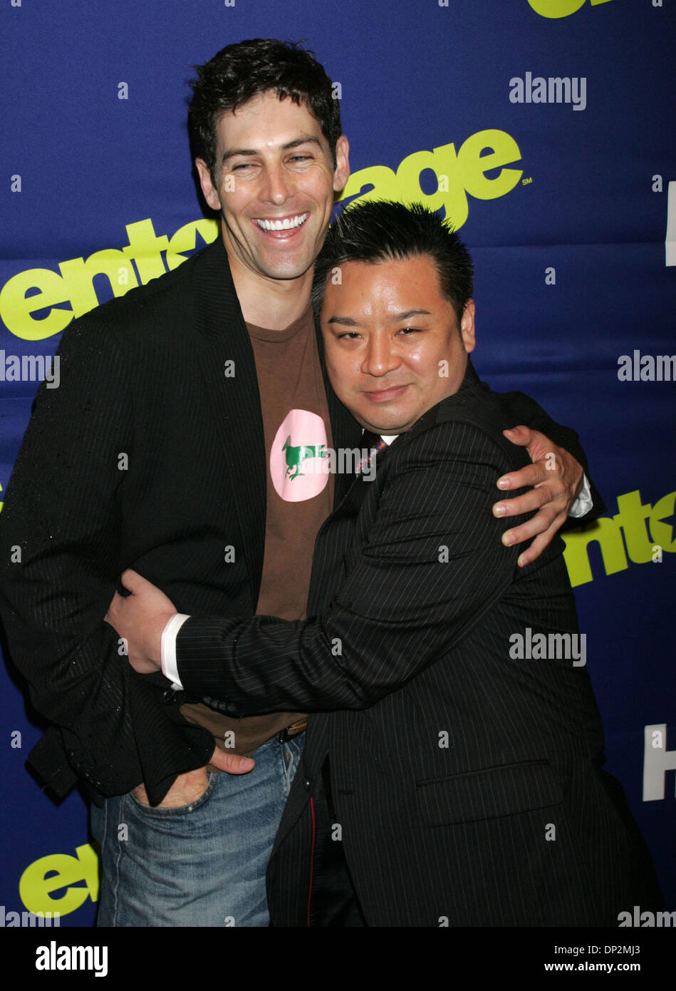 Jun 07, 2006; New York, NY, USA; Actors JORDAN BELFI and REX LEE at the ...