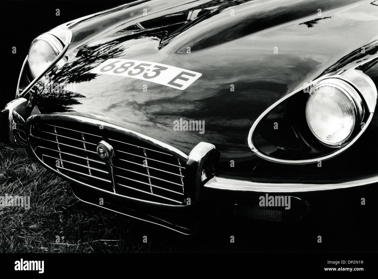 White e type jaguar hi-res stock photography and images - Alamy