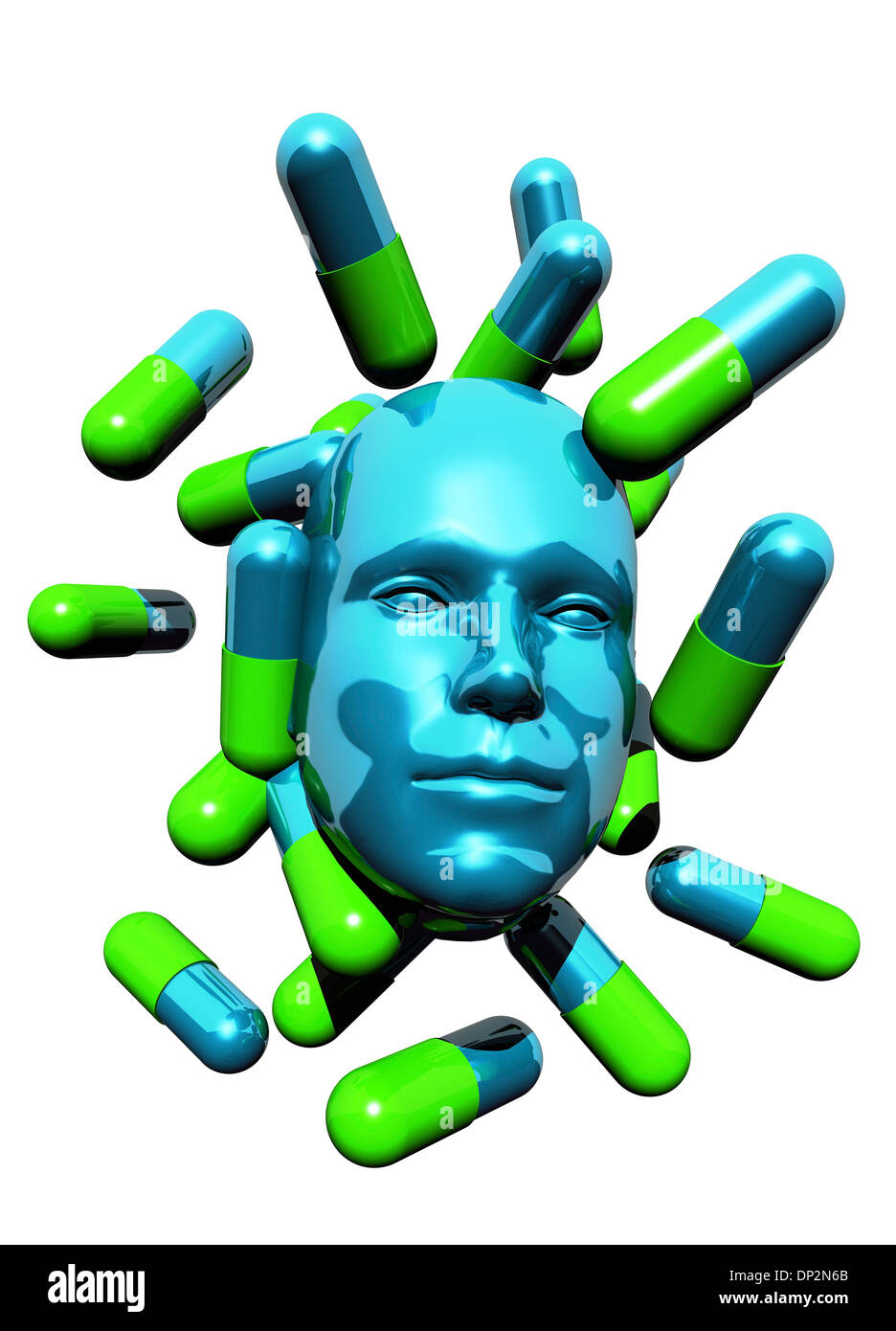 Drug addiction, conceptual artwork Stock Photo - Alamy