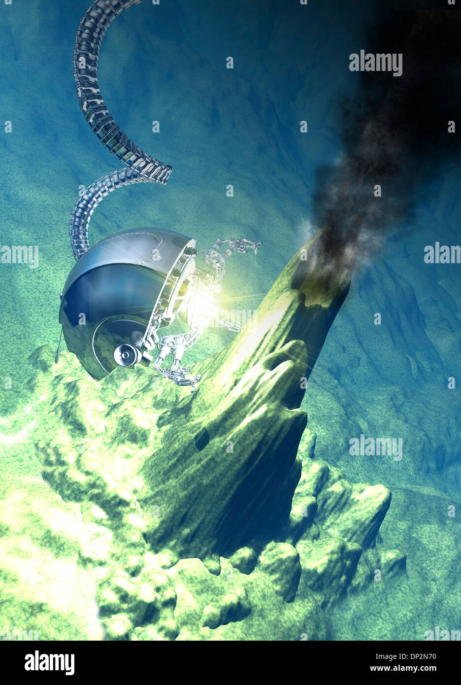 Deep sea mining machine underwater hi-res stock photography and images ...