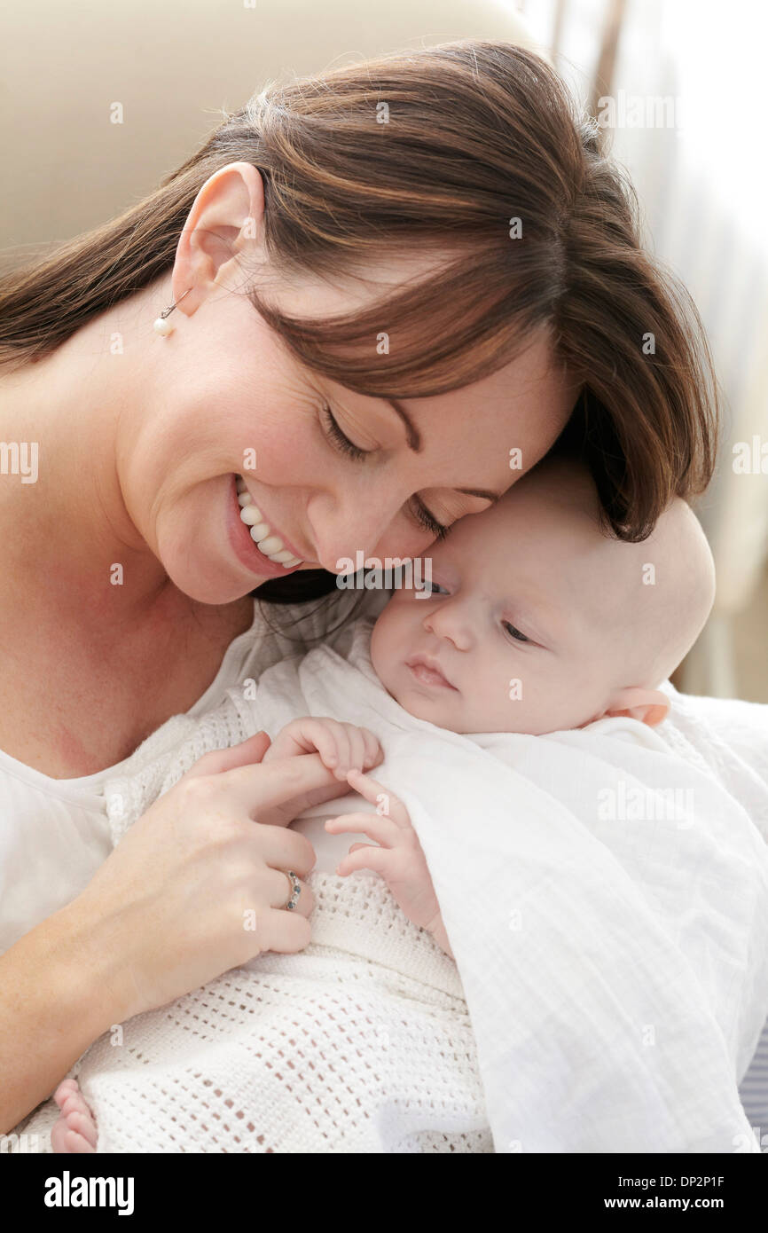 Mother and baby Stock Photo - Alamy