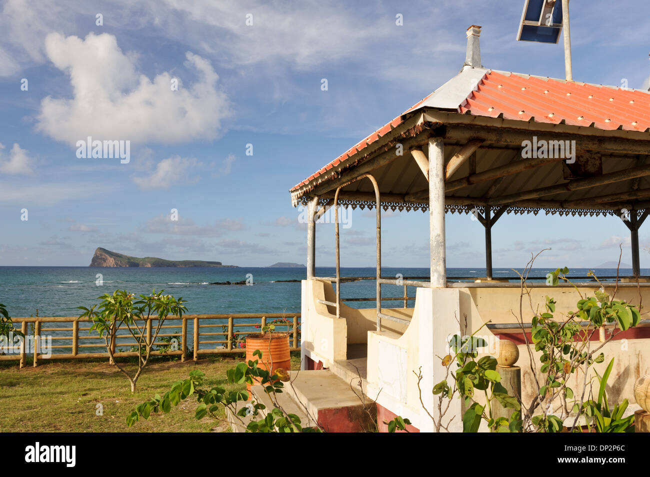 Coin De Mire Island seen at Cap Malheureux, Mauritius Stock Photo - Alamy