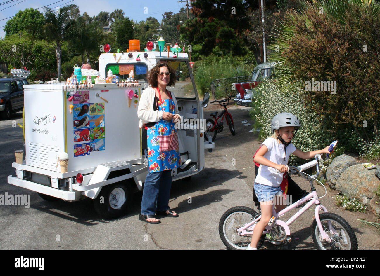 Ice cream truck driver hi-res stock photography and images - Alamy