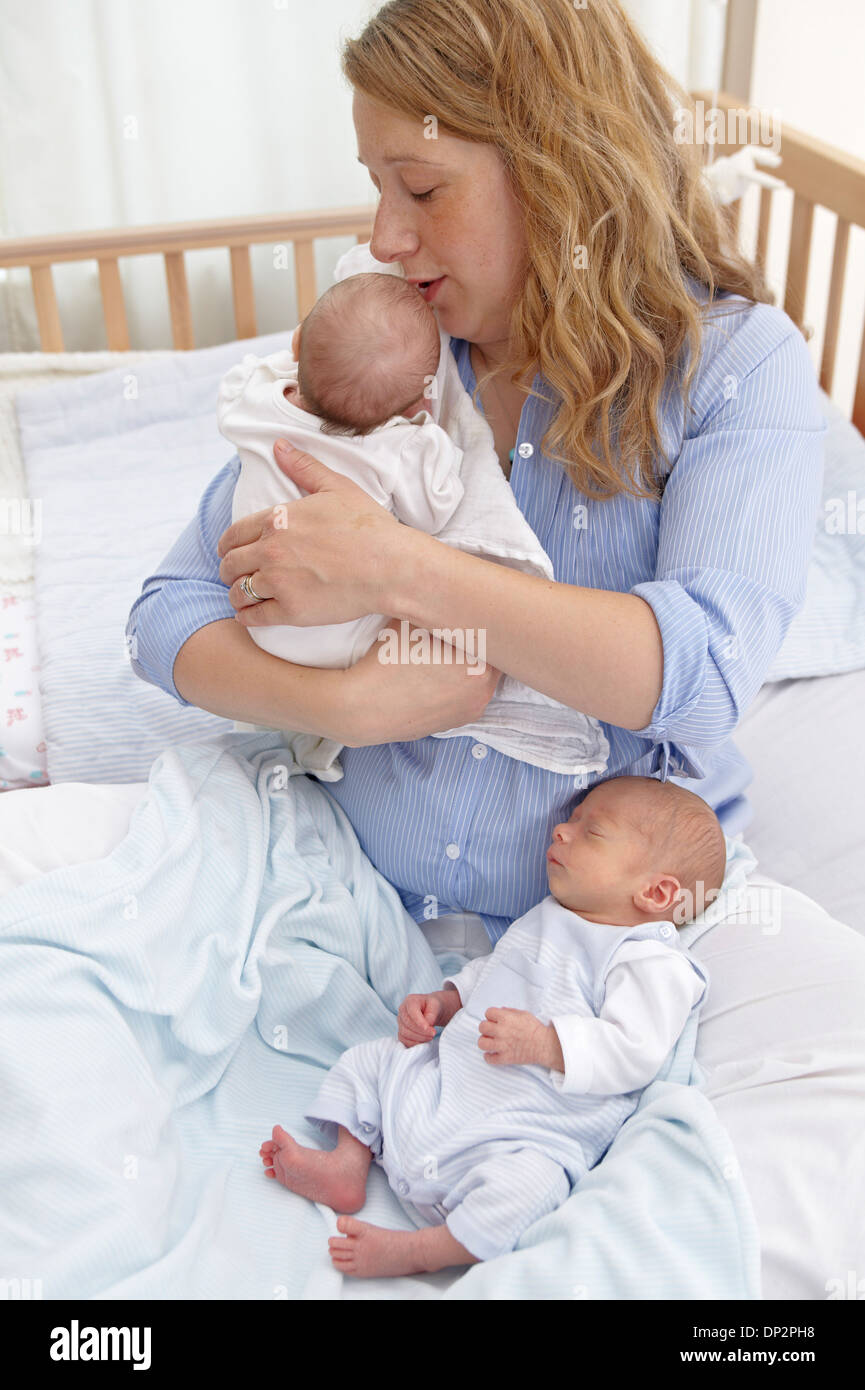 Adult twins brother sister hi-res stock photography and images - Alamy