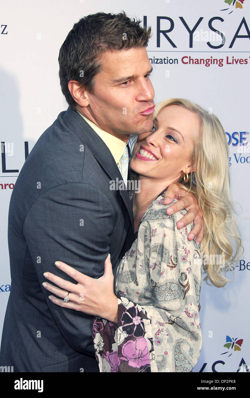 Jaime bergman and david boreanaz hi-res stock photography and images ...